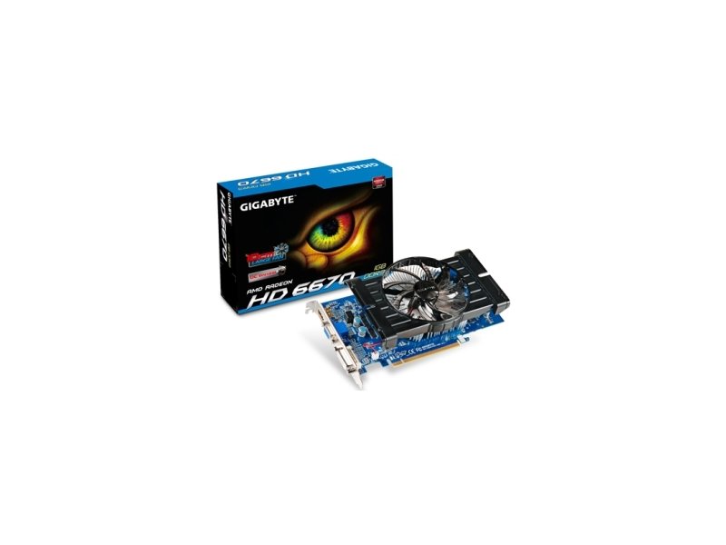 GIGABYTE HD 6670 1GB 128bit GV-R667OC-1GI Graficka kartica cena karakteristike komentari ...