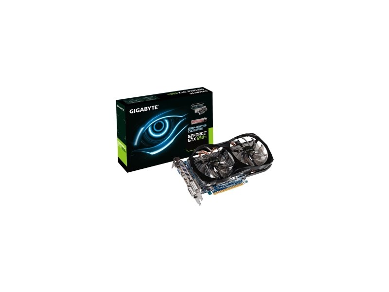 GIGABYTE NVidia GeForce GTX 650 Ti 2GB 128bit GV-N65TOC-2GI Graficka ...