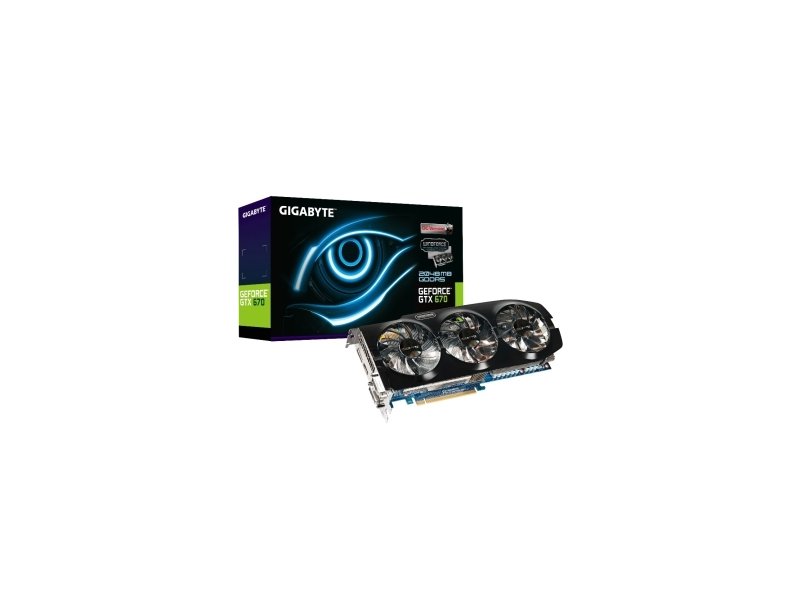 GIGABYTE GTX 670 2GB 256bit GV-N670OC-2GD Graficka kartica cena karakteristike komentari ...