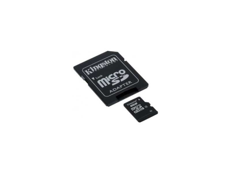 KINGSTON MicroSDHC 8GB + Adapter SDC4 8GB Memorijska kartica cena ...