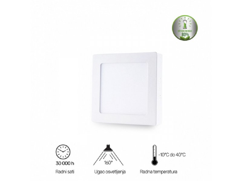 BBLINK LED PANEL N/Z KNS5-06 6500K cena karakteristike komentari - BCGroup