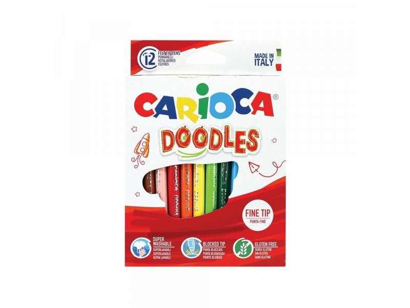 CARIOCA Flomaster Doodles 1/12 42314 cena karakteristike komentari ...