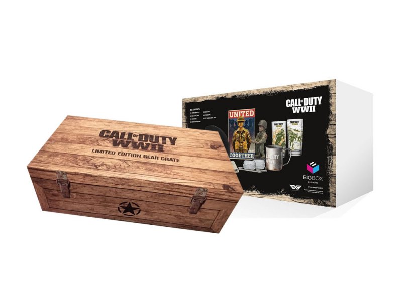 ACTIVISION BLIZZARD CoD WW2 Limited edition Box Crate cena ...