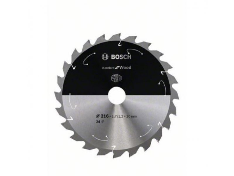 BOSCH List kružne testere za akumulatorske testere 216x30x1.7;1.2x24T ...