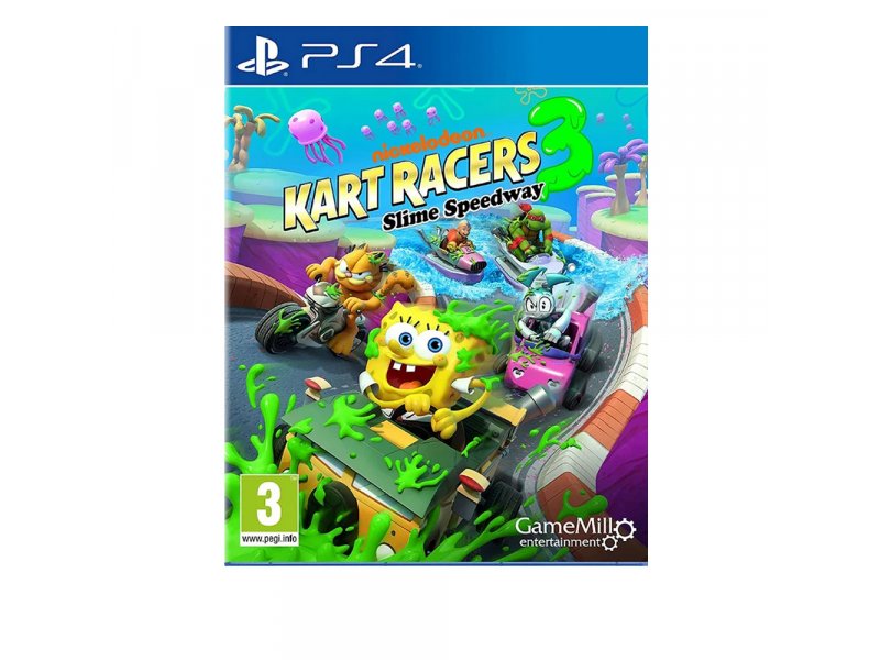 GAMEMILL ENTERTAINMENT PS4 Nickelodeon Kart Racers 3: Slime Speedway ...