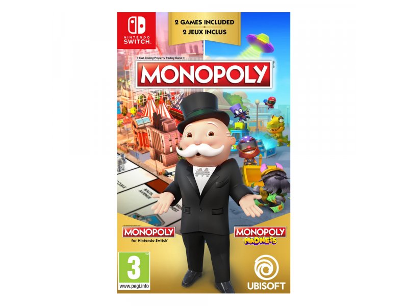 UBISOFT ENTERTAINMENT Switch Monopoly + Monopoly Madness cena ...