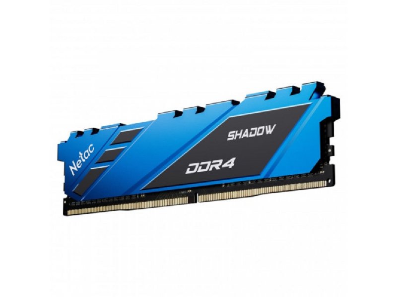 NETAC DIMM DDR4, 8GB, 3200MHz, Shadow C16 Blue (NTSDD4P32SP-08B ...