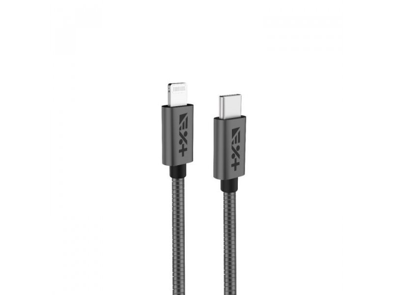 NEXT ONE USB-C to Lightning Metallic Cable 1.2m Space Gray (LGHT-USBC ...