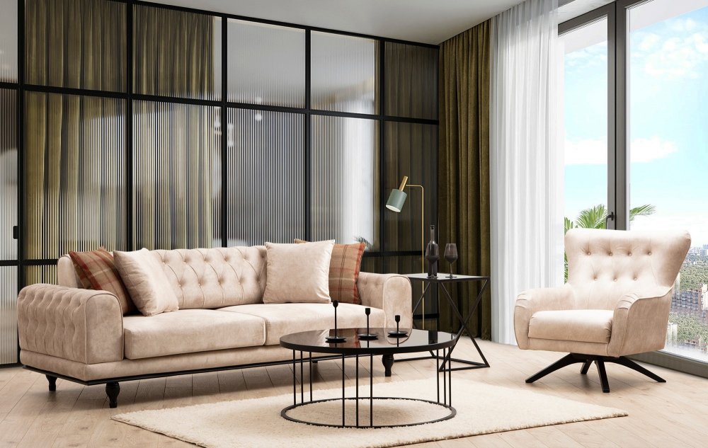 ATELIER DEL SOFA Sofa Arredo Capitone Beige cena karakteristike komentari - BigBang by BC Group