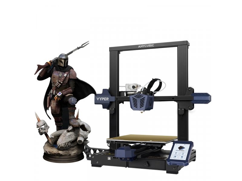 ANYCUBIC Vyper 3D Printer + Poklon Matte PLA Filament 1000g Yellow cena ...