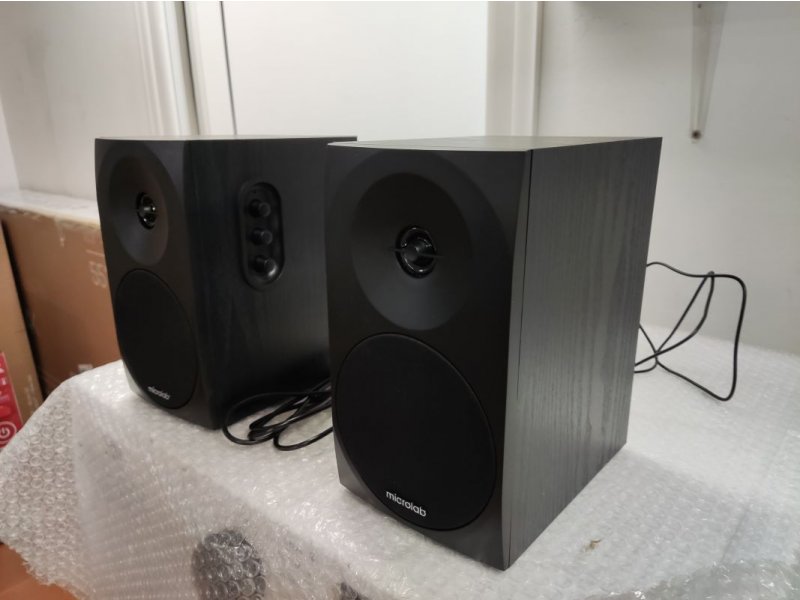 MICROLAB B-70BT Aktivni drveni zvucnici 2.0 20W RMS(2x10W) 3,5mm Bluetooth OUTLET Zvucnik cena ...