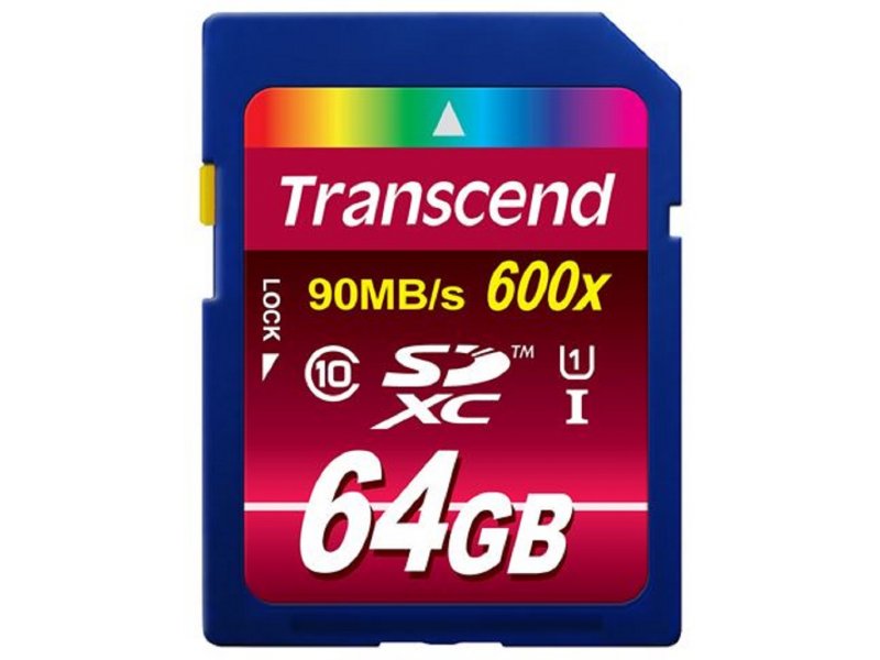 TRANSCEND SECURE DIGITAL CARD 64GB TS64GSDXC10U1 Memorijska kartica ...