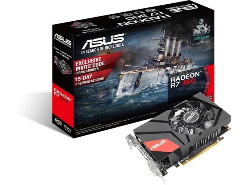 ASUS AMD Radeon R7 360 2GB 128bit MINI-R7360-2G Graficka kartica cena ...