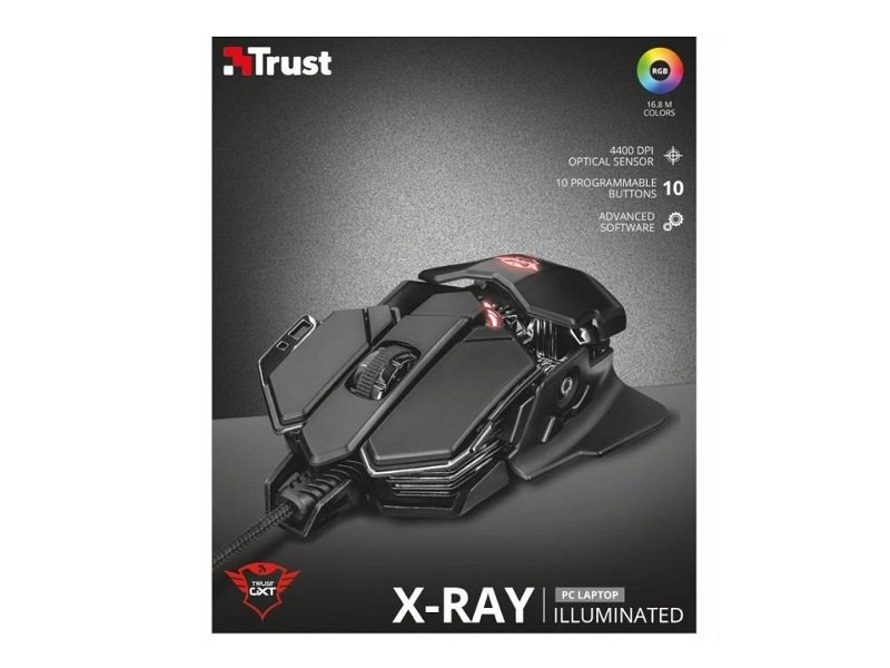 TRUST GXT 138 X-Ray Illuminated Gaming Mouse cena karakteristike ...
