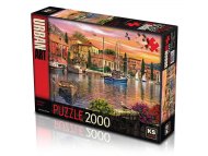 PERTINI Puzzle 2000 delova, Zalazak sunca cena karakteristike komentari ...