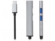 FAST ASIA Adapter USB 3.1 tip-C na 3xHUB 3.0+TIP C+ PD cena ...