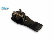 BITON ELECTRONICS Utikač L CRNI ULTRA TANKI 101.03 (9010) cena ...