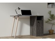HANAH HOME Radni sto Calvin Anthracite Oak cena karakteristike ...