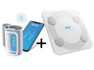 AURON Merač krvnog pritiska LS808-BS + Smart Fitness Telesna vaga GBF-2108-B cena karakteristike ...