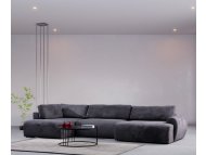 ATELIER DEL SOFA Ugaona garnitura Enjoy Corner Chl O3 2R Anthracite ...