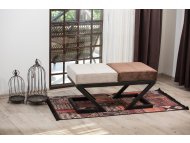 ATELIER DEL SOFA Tabure Eda Beige Brown cena karakteristike komentari - BigBang by BC Group