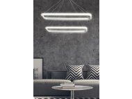 OPVIQ LED luster Duple Rectangular Set White Body White Light cena ...