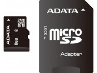 ADATA MICRO SD 8GB + SD adapter AUSDH8GCL4-RA1 Memorijska kartica cena ...